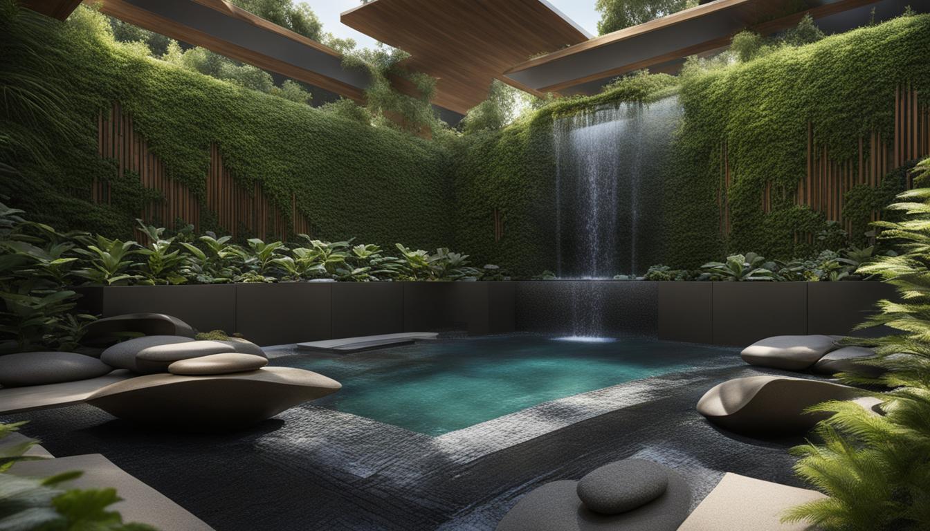 Custom Water Features: Merging Aesthetics with Sustainability