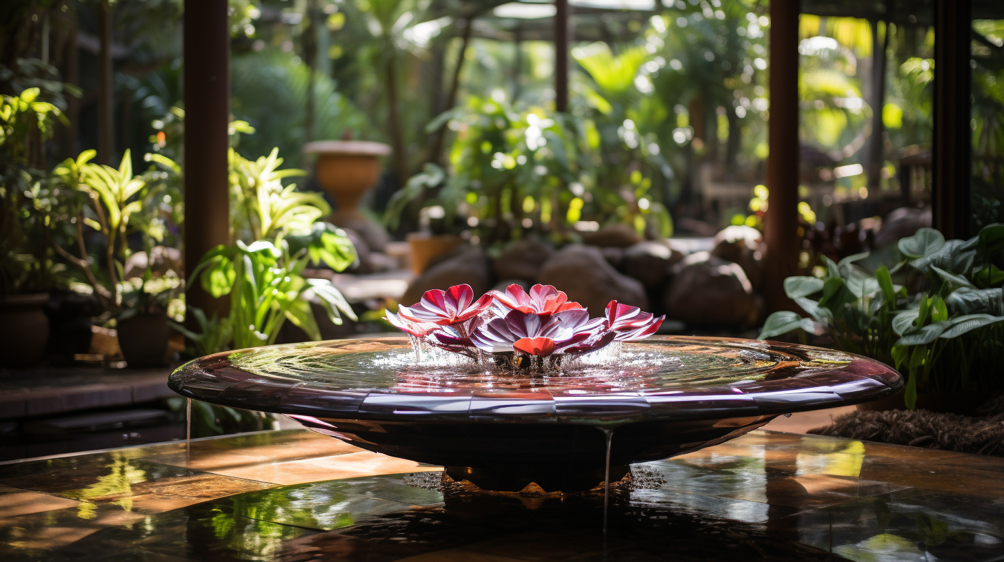 Creating a Peaceful Oasis with a Water Feature - A Touch of Nature