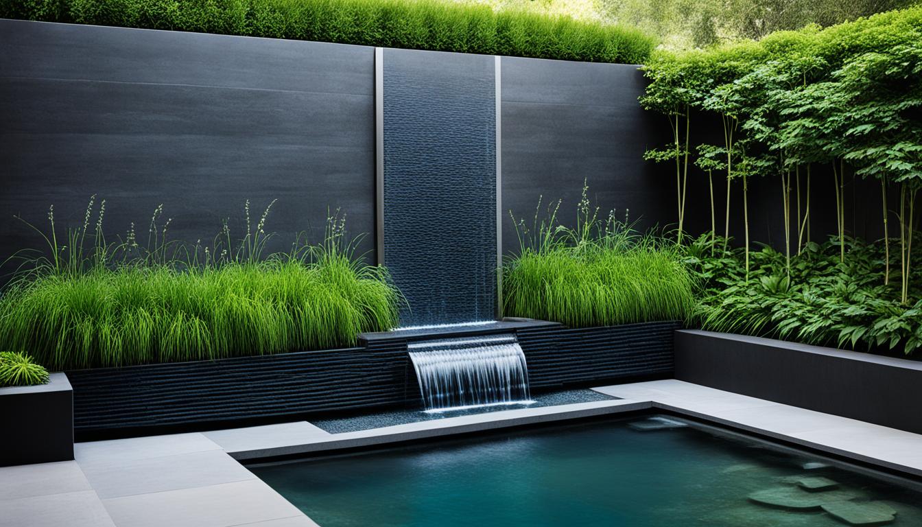 Modern water feature designs for your landscape