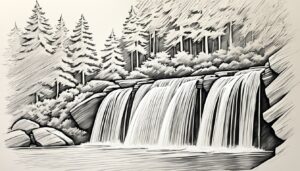 Step-by-step guide to waterfall construction