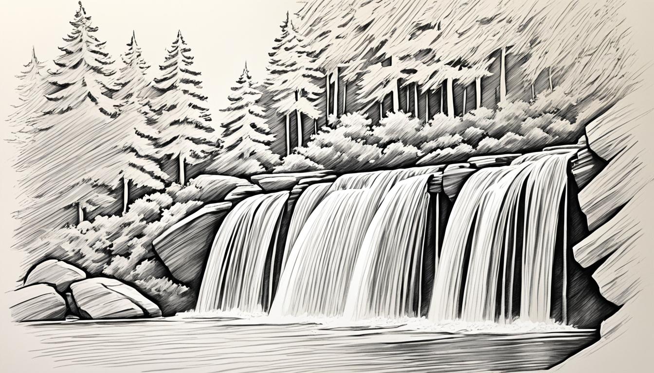 Step-by-step guide to waterfall construction